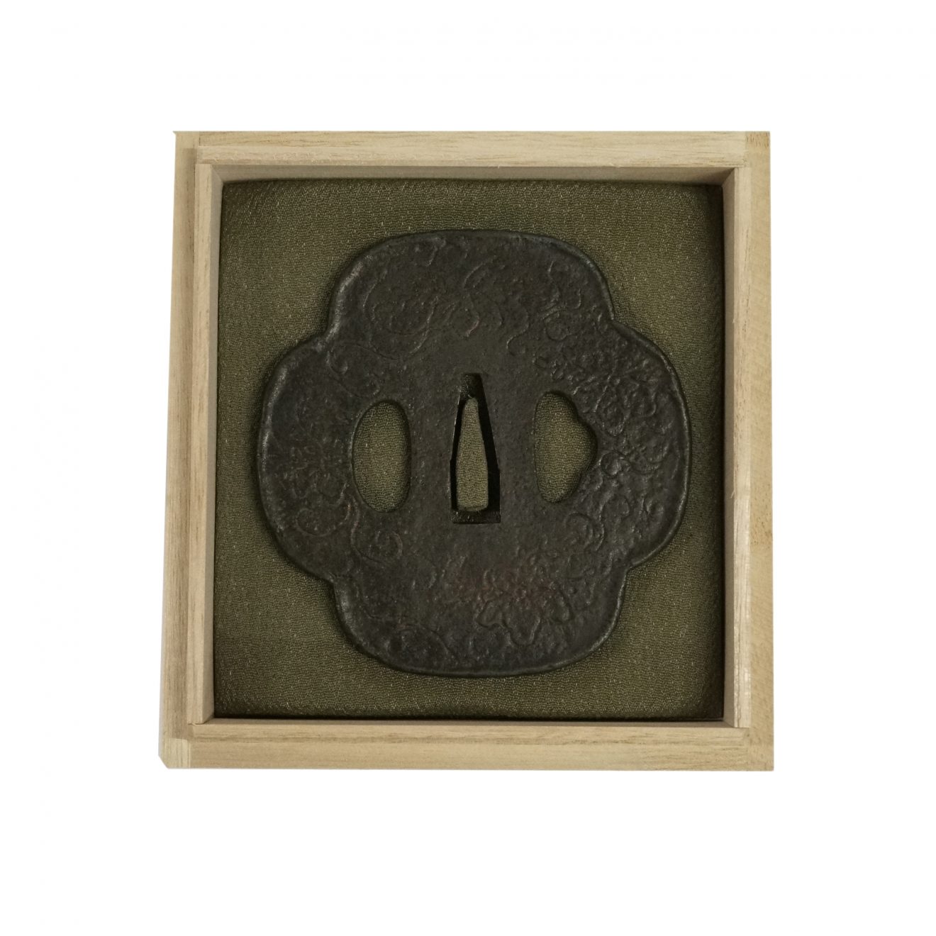 Edo period antique Tsuba Set 01 for Samurai Sword | Samurai Museum Shop