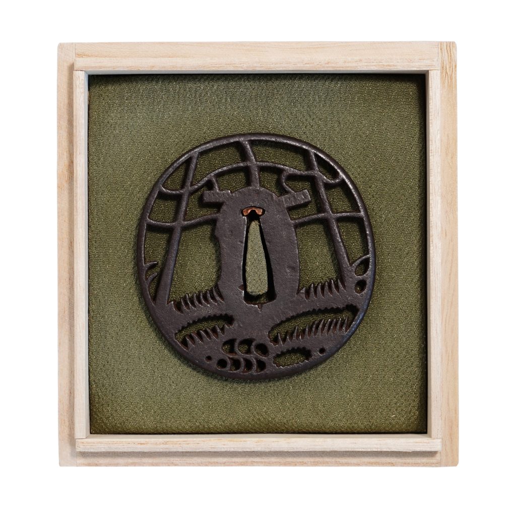 Edo period antique Tsuba Set 06 for Samurai Sword | Samurai Museum Shop