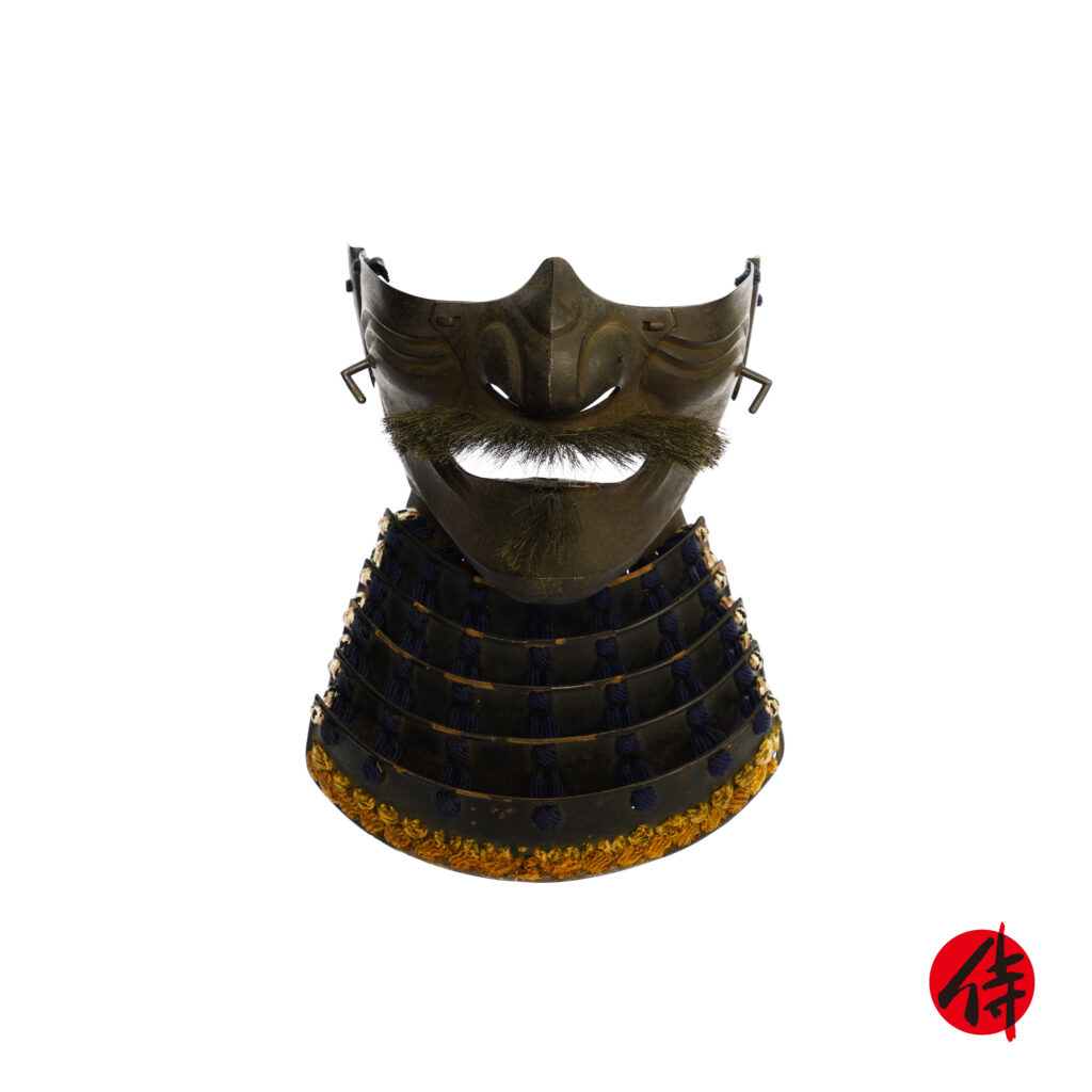 Antique Late Edo Period Menpo Face Guard for Samurai Armor (Menpo-08 ...