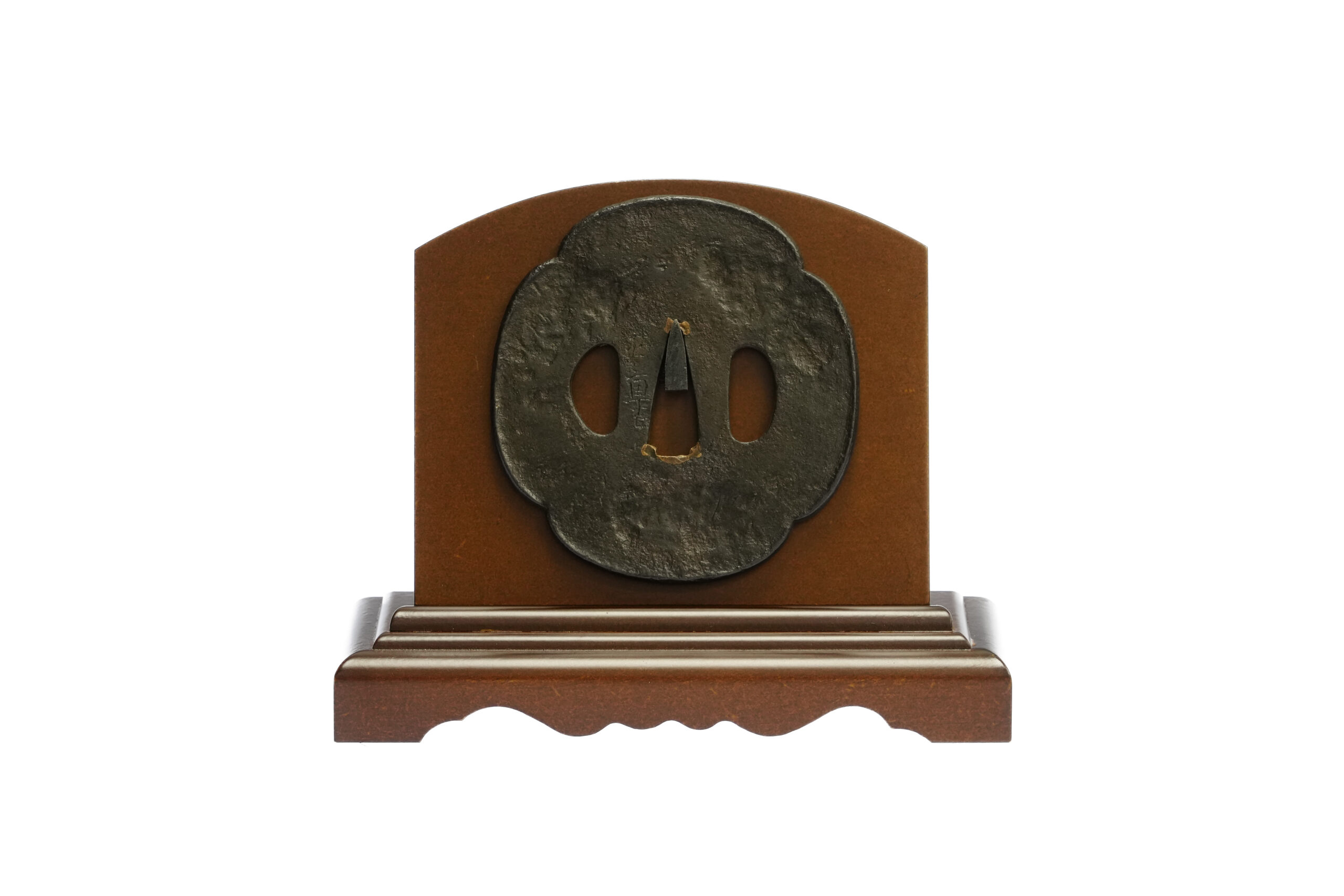 Edo period antique Tsuba for Samurai Sword (T-5) | Samurai Museum Shop