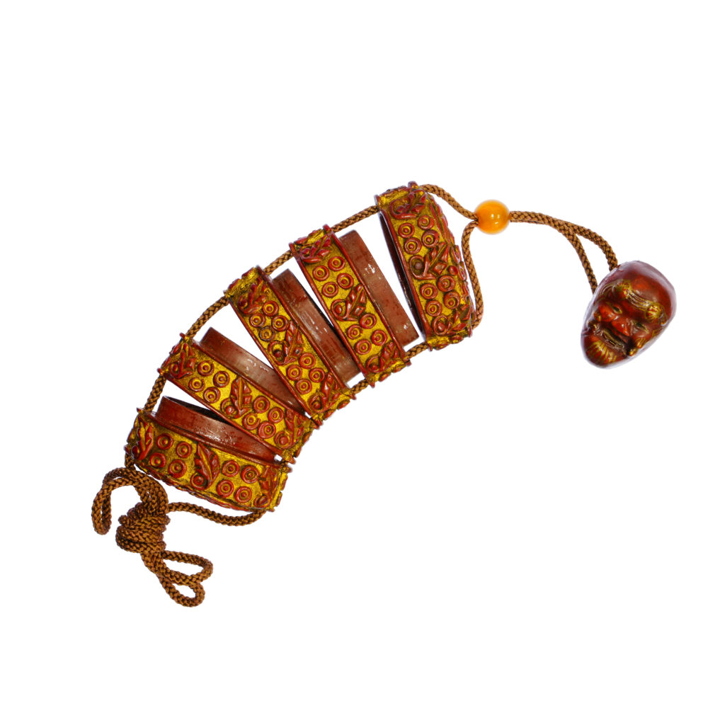 Traditional Japanese case-antique Inro (IR-22) | Samurai Museum Shop