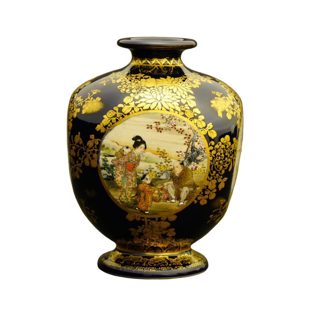 Japanese Pottery Satsuma Ware (Satsuma Yaki-09) | Samurai Museum Shop