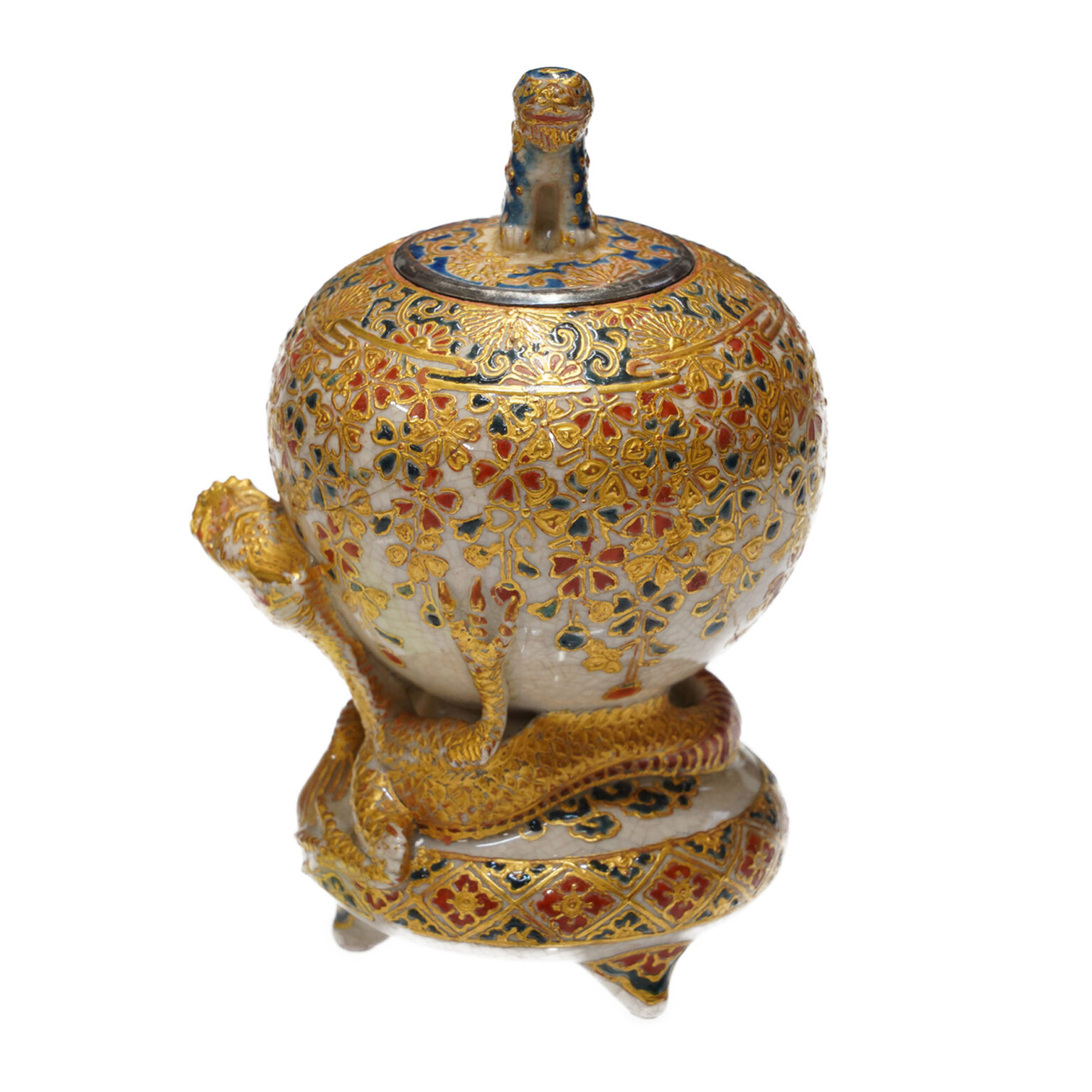 Japanese Pottery Satsuma Ware (Satsuma Yaki-05) | Samurai Museum Shop