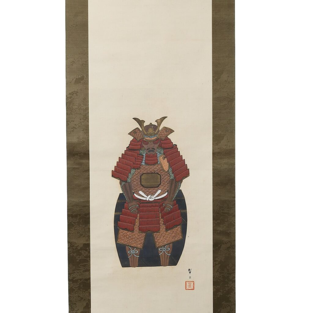 Antique Japanese hanging scroll (Kakejiku-10) | Samurai Museum Shop
