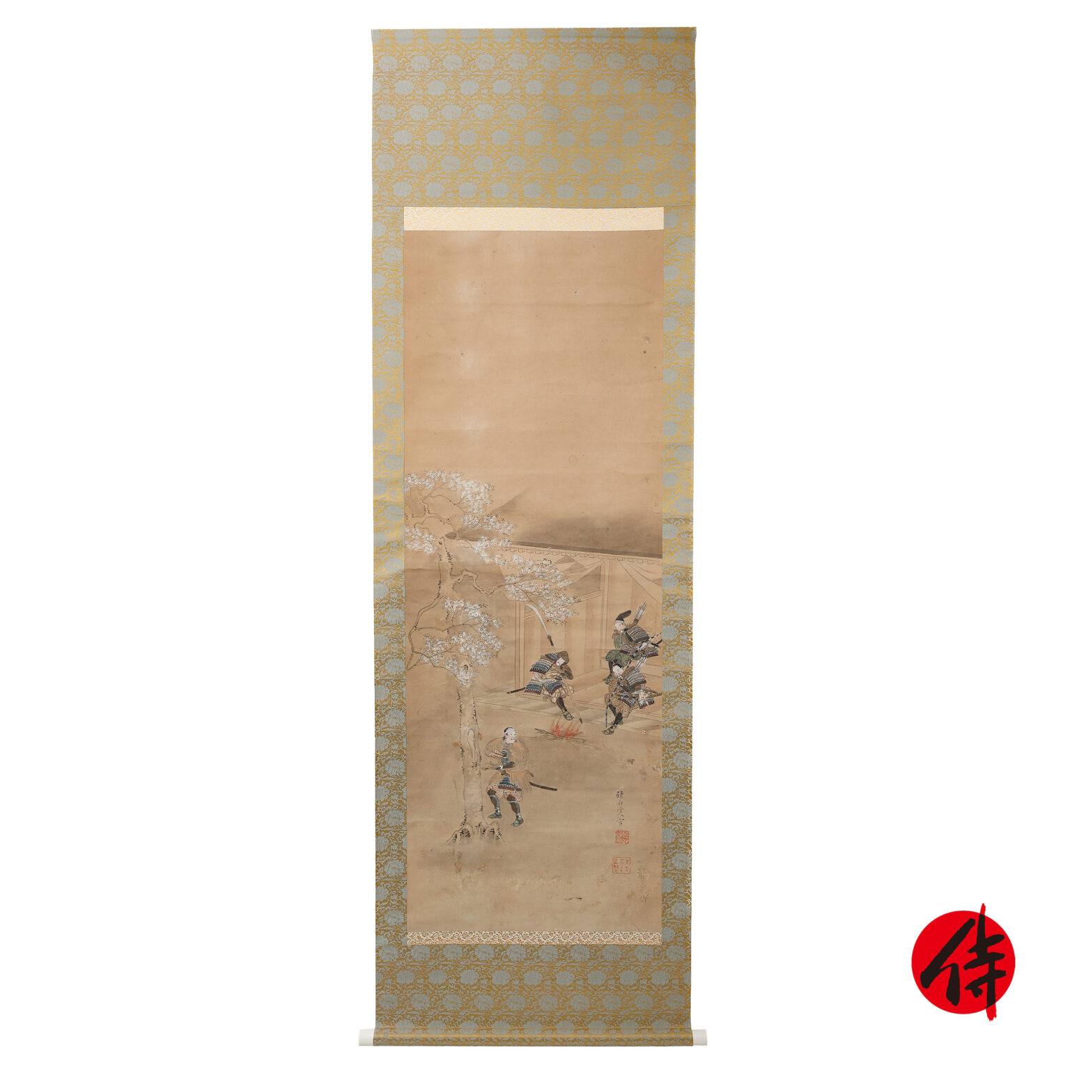 Antique Japanese hanging scroll (Kakejiku-16) | Samurai Museum Shop