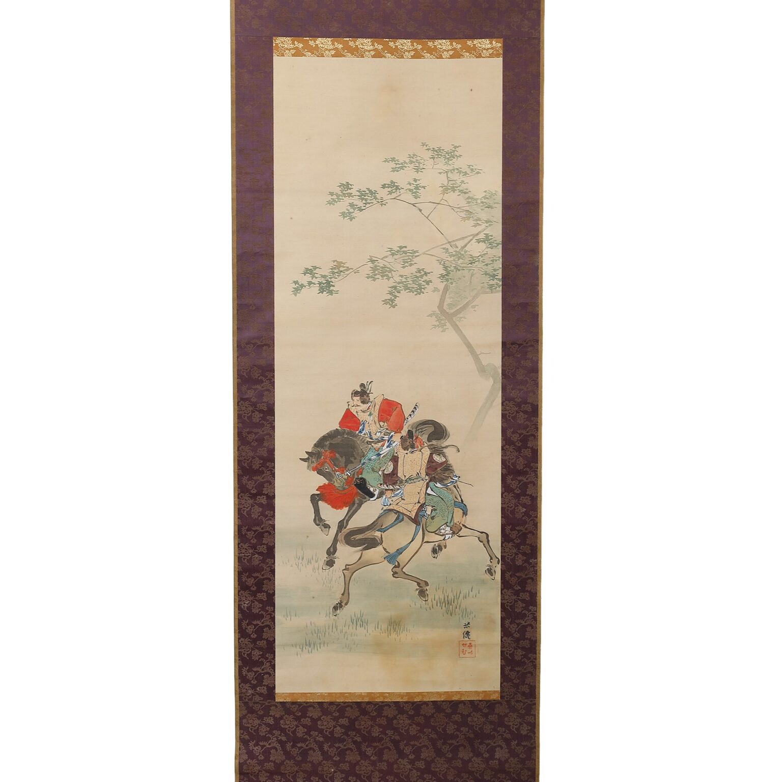 Antique Japanese hanging scroll (Kakejiku-11) | Samurai Museum Shop