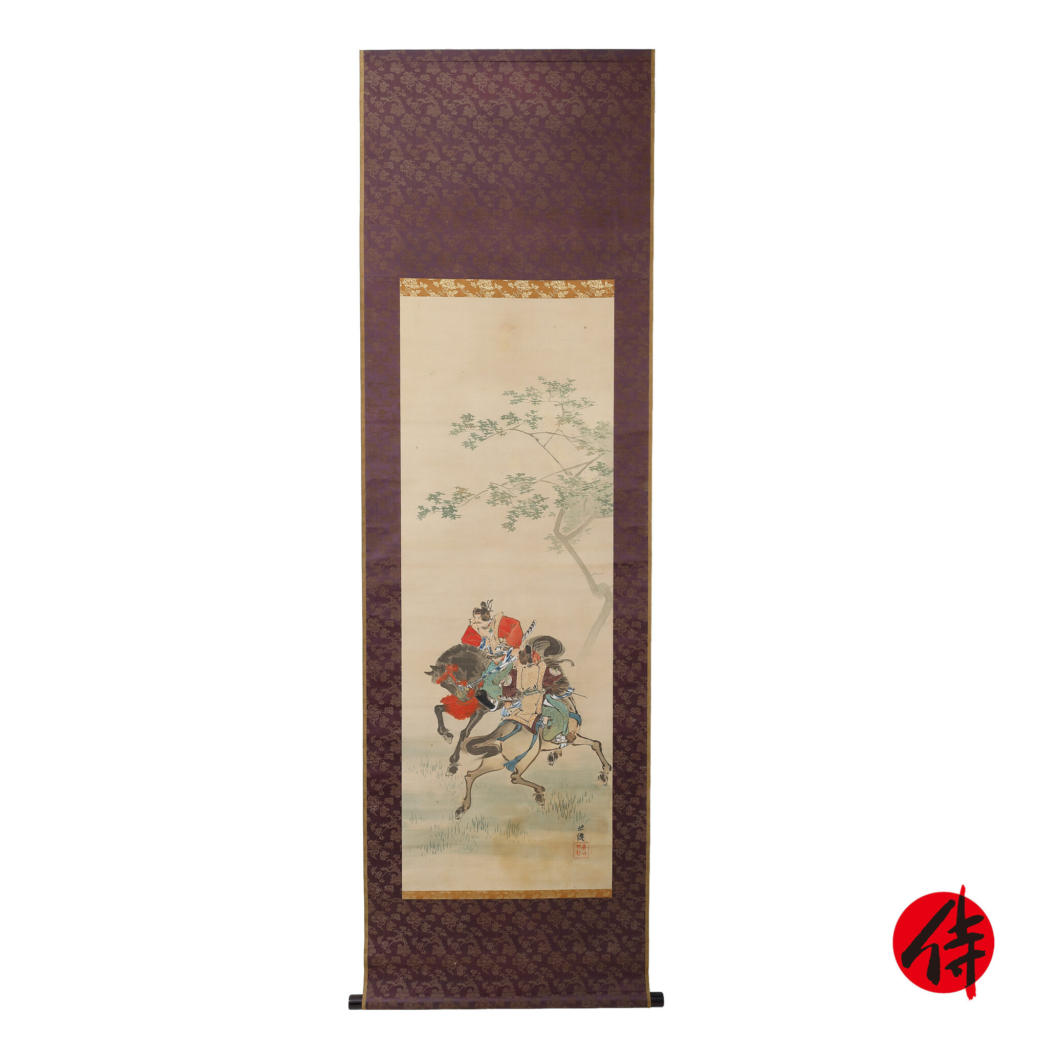 Antique Japanese hanging scroll (Kakejiku-11) | Samurai Museum Shop
