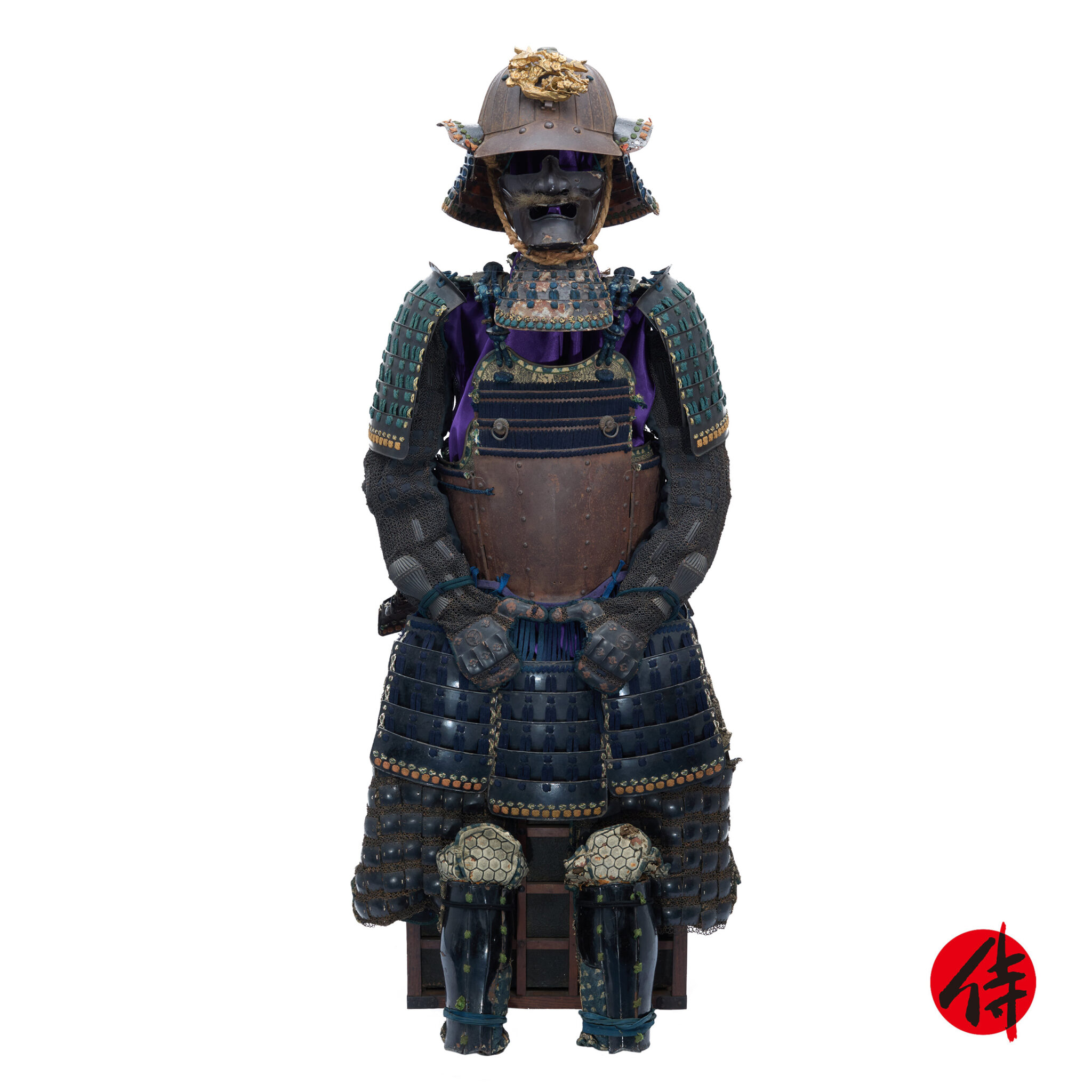 Antique Mid Edo Period Samurai Armor (A-40) | Samurai Museum Shop